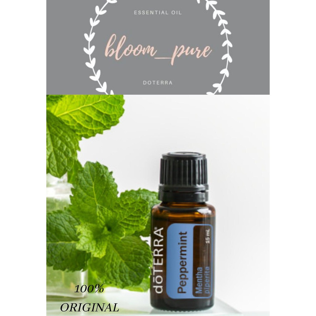 Doterra Peppermint 15ml (Original) | Shopee Malaysia