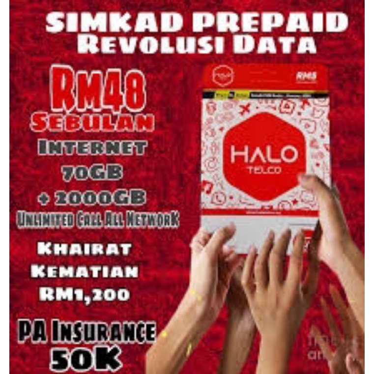 sim viral halotelco. | Shopee Malaysia