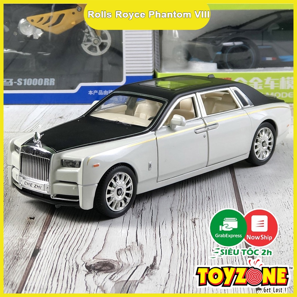 Rolls Royce Phantom VIII 1:24 scale Chezhi metal model car is as ...