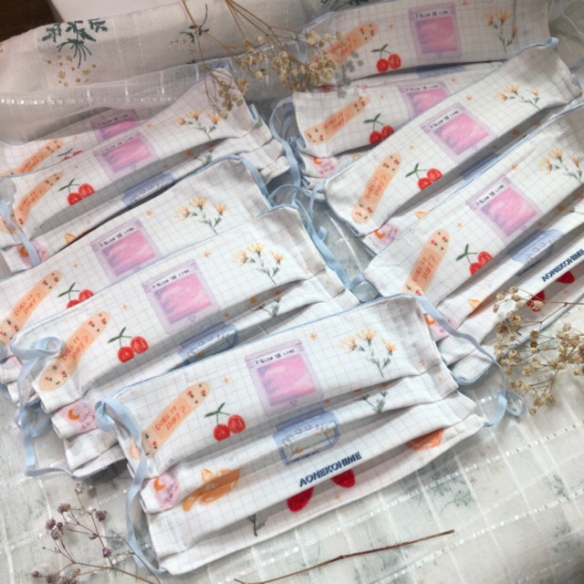 Cute cat aesthetic Face Mask | Shopee Malaysia