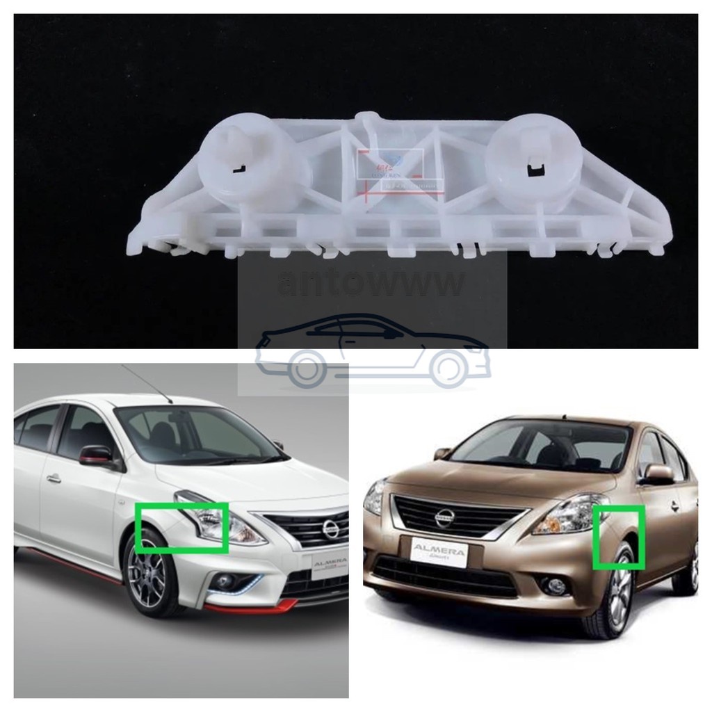 Front Bumper Bracket for Nissan Almera N17 2011 2012 2013 2014 2015 ...