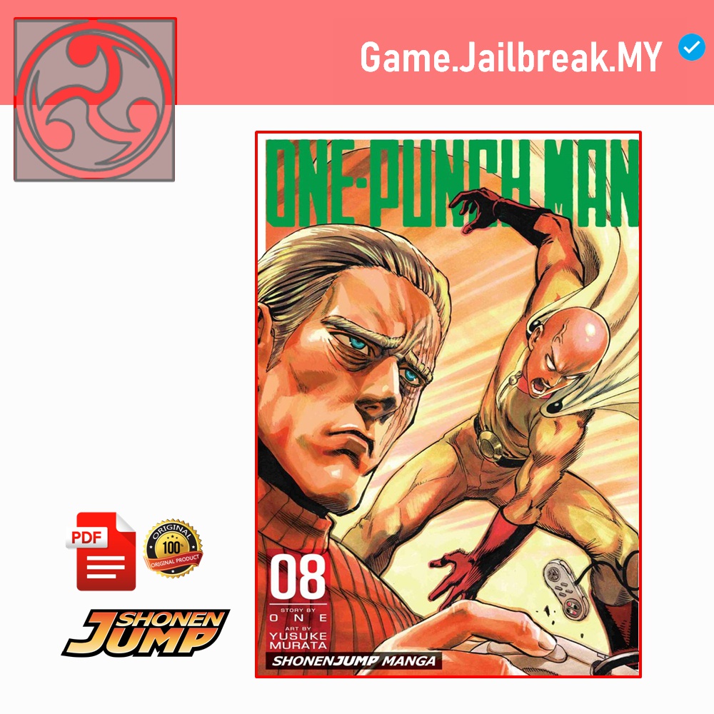 One Punch Man Vol. 8 (2015)(PDF) | Shopee Malaysia