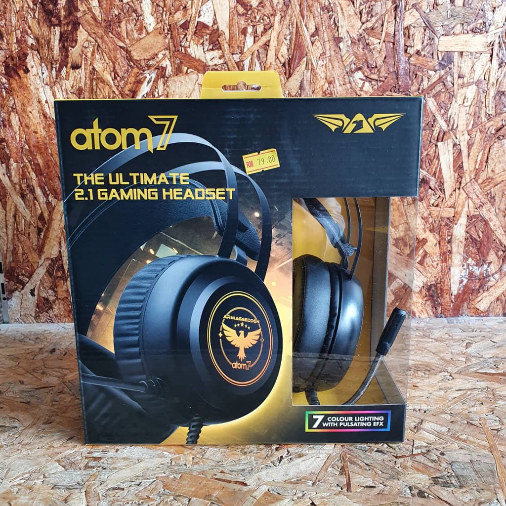 ARMAGGEDDON ATOM 7 (2.1 GAMING HEADSET) | Shopee Malaysia