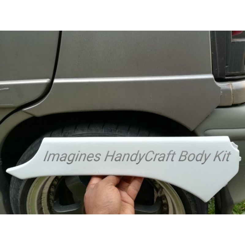 [ FIBERGLASS ] Perodua Kancil 660 850 Lampu Bulat Rear Moulding Fender ...