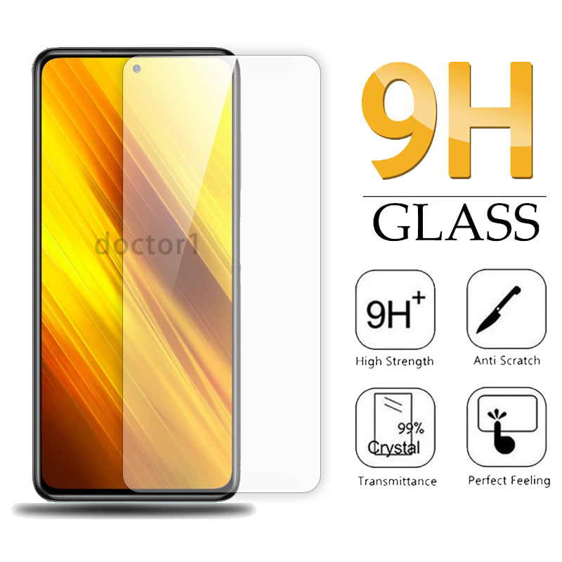 Dust Proof Tempered Glass Screen Protector For Xiaomi Mi Poco C65 C55 C40 F5 F4 X6 X5 X4 X3 F3 ...