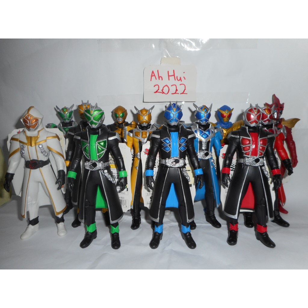 100% ORIGINAI BANDAI Rider Hero Series RHS Kamen Rider Wizard, Beast ...
