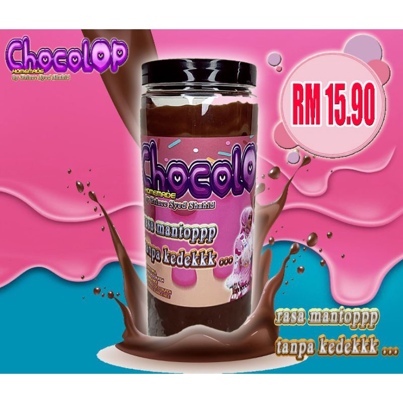 CHOCOLATE ChocoLop Tiktok Famous Homemade Chocojar besar dan murah ...