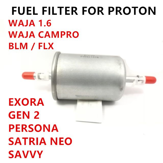 Fuel Filter Petrol WITH CLIP Proton Gen 2 Gen2 BLM FL FLX Persona Waja ...