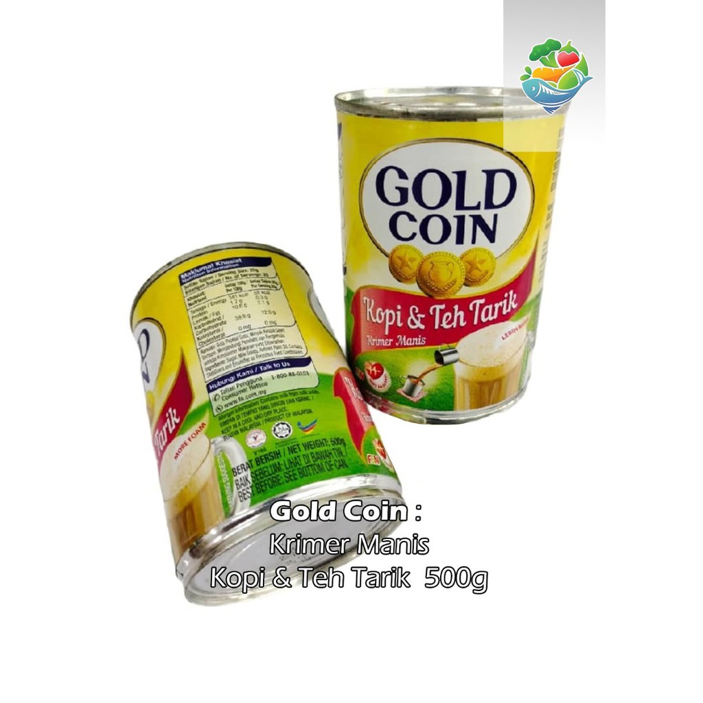 [READY STOCK] SUSU TIN PEKAT MANIS GOLD COIN - Kopi & Teh Tarik ...