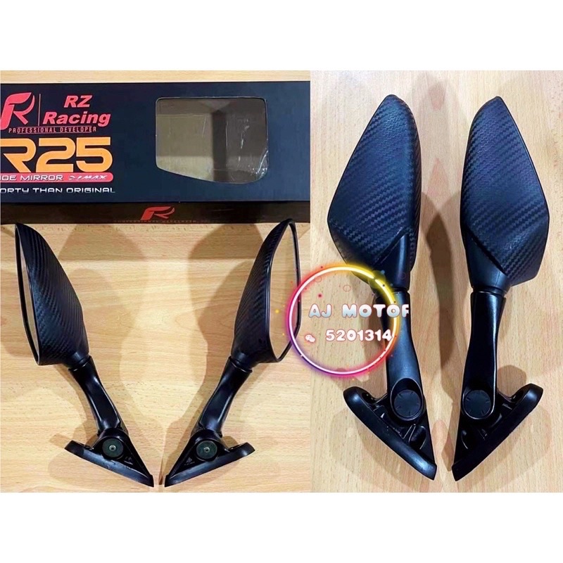 UNIVERSAL SIDE MIRROR R25 R15 CBR150R CBR250R XMAX250 NVX155 NMAX155 ...