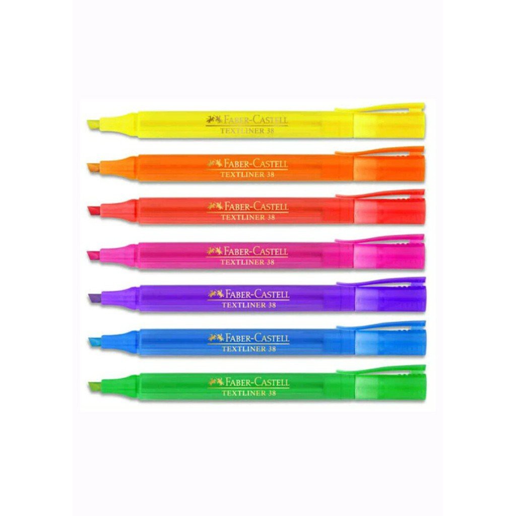 FABER CASTELL Textliner 38 Highlighter Pen 1 pcs | Shopee Malaysia