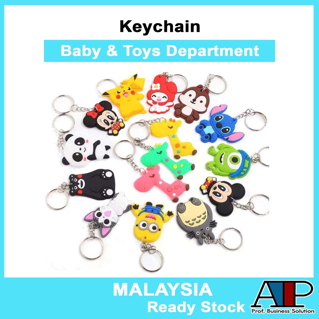 Celebration🌸 Keychain Key Ring Cartoon Keychain Keyfob Portable Party ...