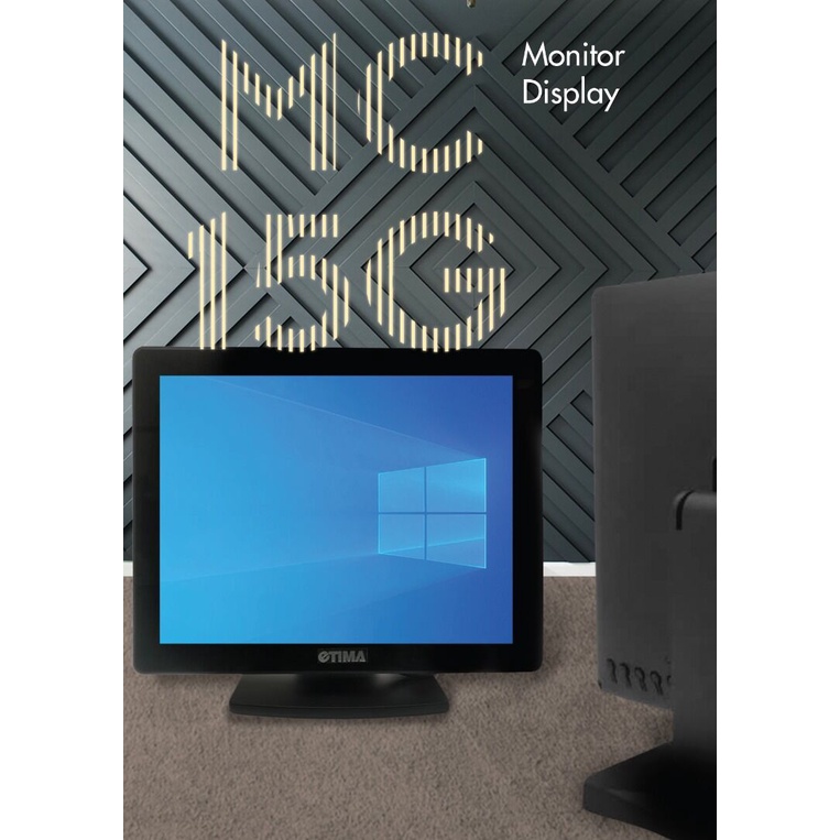 Touch screen monitor 15 inch MC15G | Shopee Malaysia