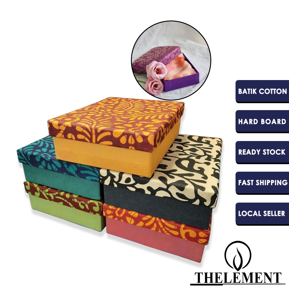 Premium Batik Gift & Packing Box /Birthday/Surprise/Decoration/Storage ...