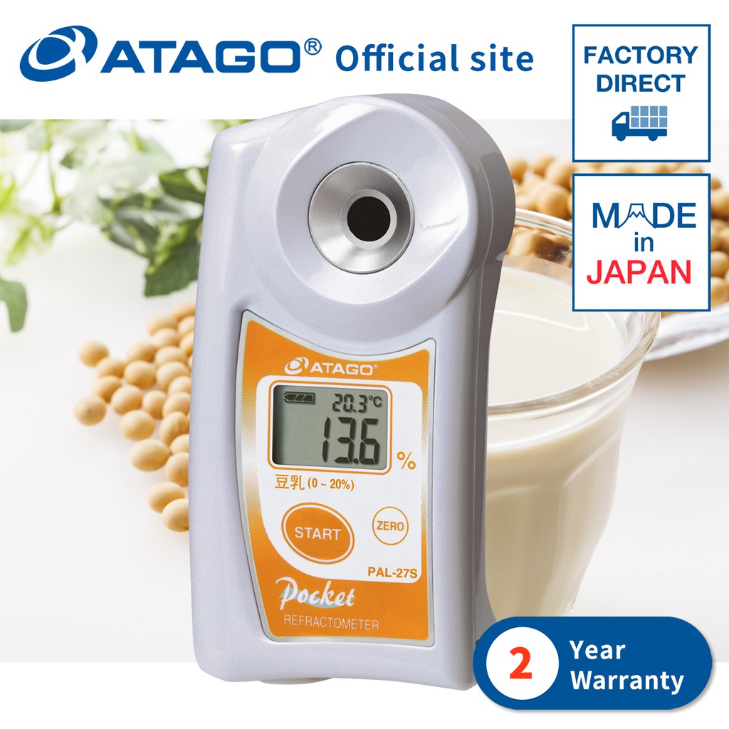 ATAGO PAL-27S Digital Refractometer for Soymilk Measuring | Shopee Malaysia