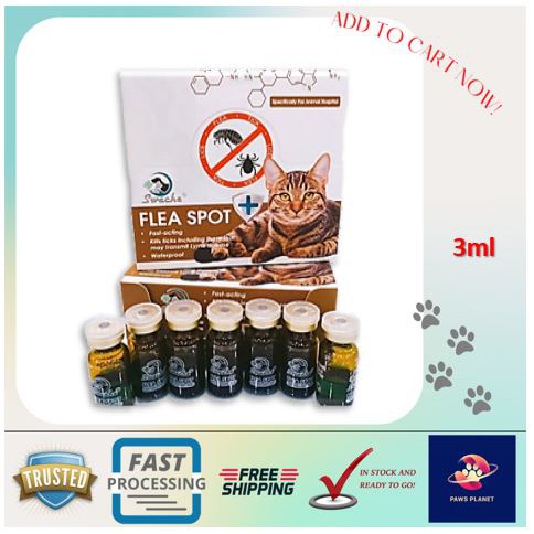 🔥UBAT KUTU🔥 Prevent and Kill fleas & ticks and Lice KUTU haiwan Kucing ...