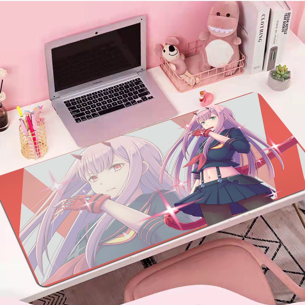 XXL anime mouse pad zero two computer gamer game mouse pad PC large ...