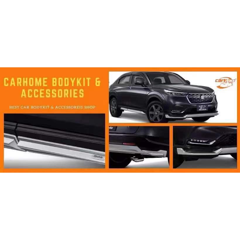 All new honda hrv 2022 modulo bodykit side skirt lower garnish | Shopee ...