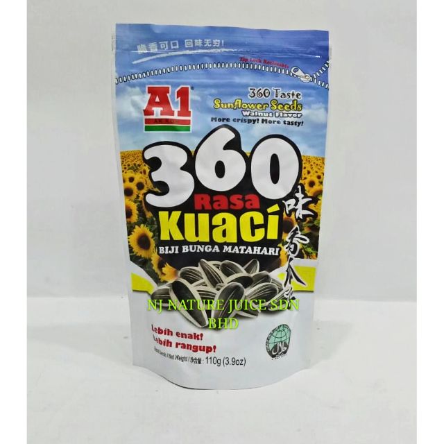 A1 Kuaci / Biji Bunga Matahari / 香味瓜子 ( 10 packs x 110 g ) | Shopee ...