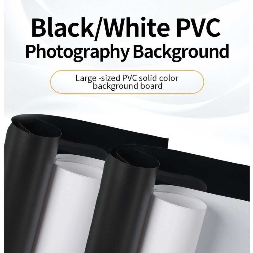 Selens PVC Backdrop 120×300CM Matte Glossy Double-sided Background Waterproof Photography ...