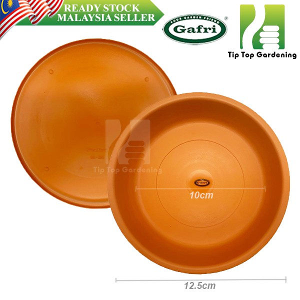 GAFRI INSIDE DIAMETER 10 CM PLASTIC SAUCER FOR FLOWER POT GS118 LAPIK ...