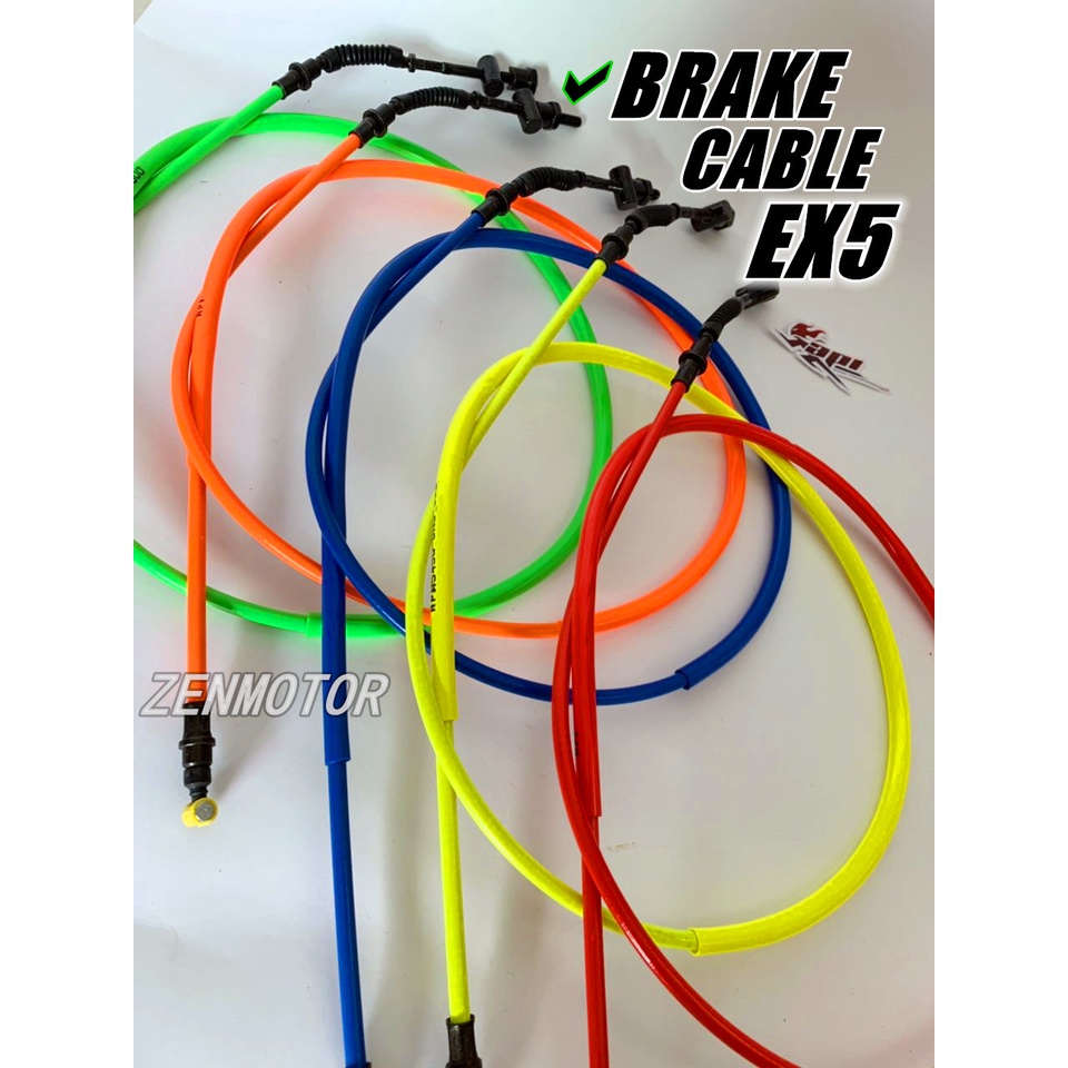 BRAKE CABLE EX5 COLOR CABLE BREK EX5 DREAM WIRE BRAKE WAYAR BREK EX5 ...