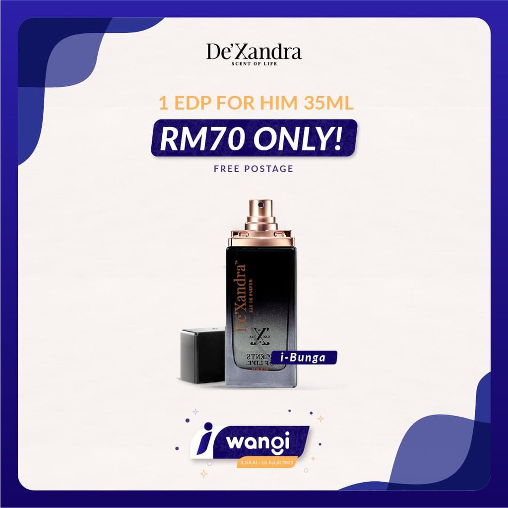 Original Dexandra Perfume EDP 35ml for him | Shopee Malaysia