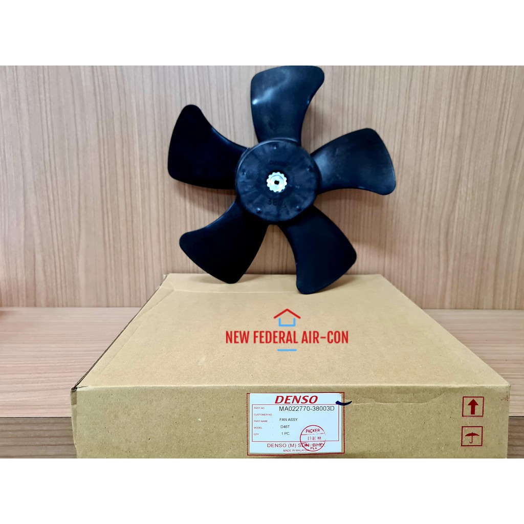 (ORIGINAL) DENSO PERODUA ALZA RADIATOR FAN BLADE (5 BLADE) - 022770 ...