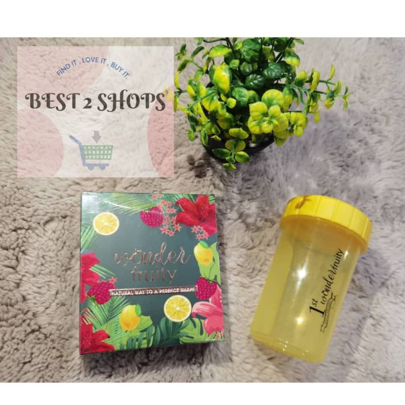 🔥WONDER FRUITY FIBER DRINKS🔥 | Shopee Malaysia