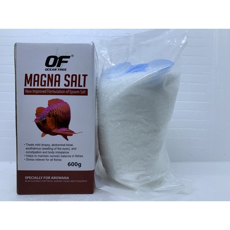 OF OCEAN FREE MAGNA SALT 600G (New improved formulation of epsom salt ...