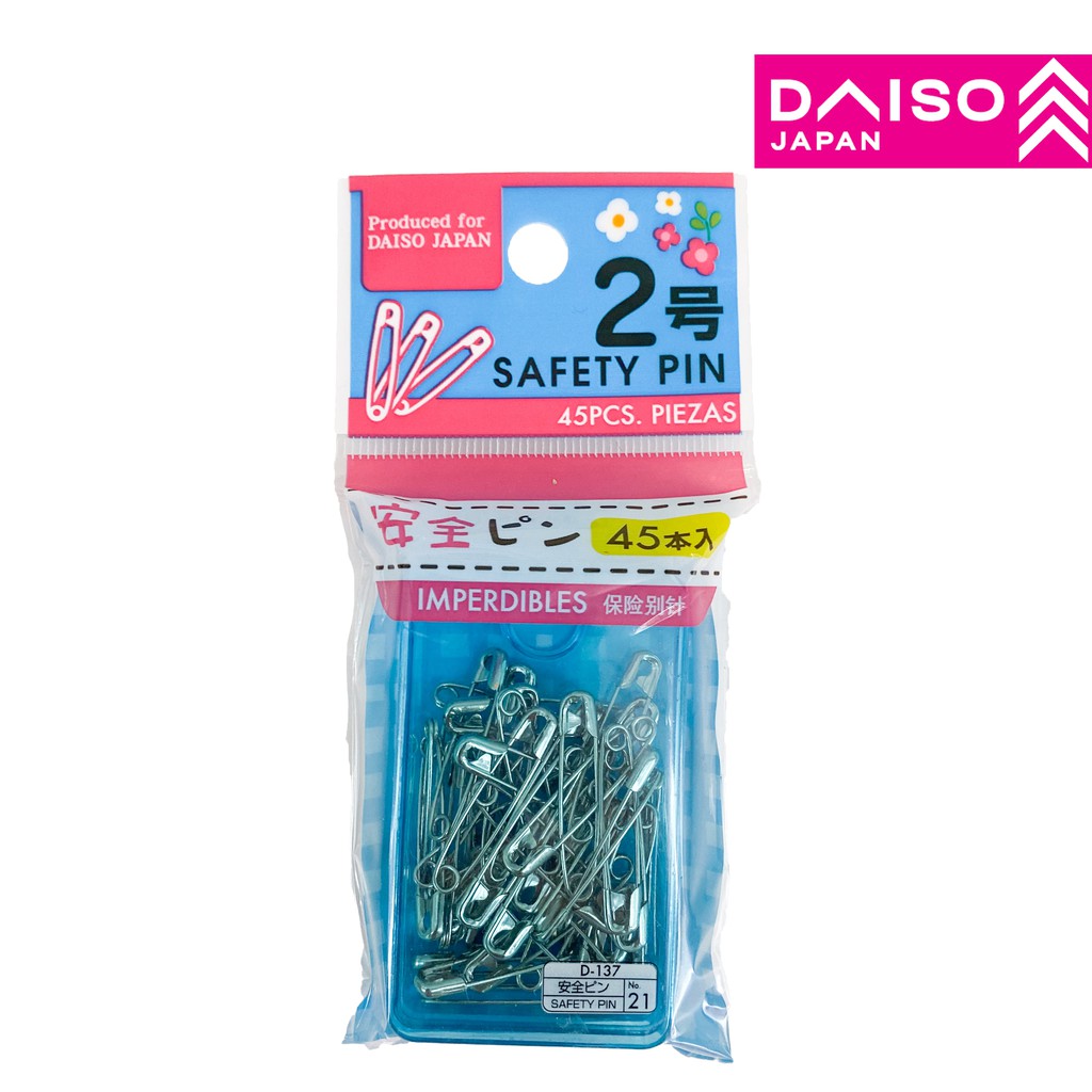 DAISO Safety Pin With Case | Shopee Malaysia