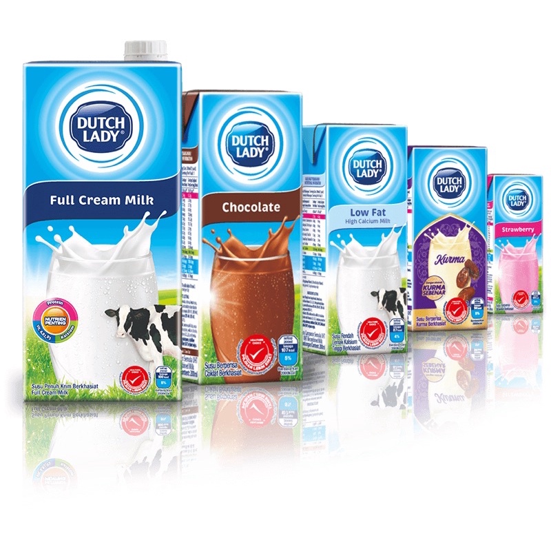 SUSU DUTCH LADY UHT MILK 1LITER | Shopee Malaysia