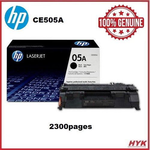 HP 505 / CE505A / 505A / 05A Original Toner Cartridge | Shopee Malaysia