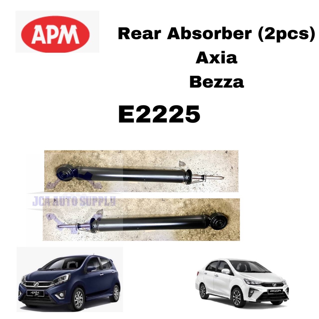 Rear Absorber-Perodua Bezza-Axia-APM-2PCS | Shopee Malaysia