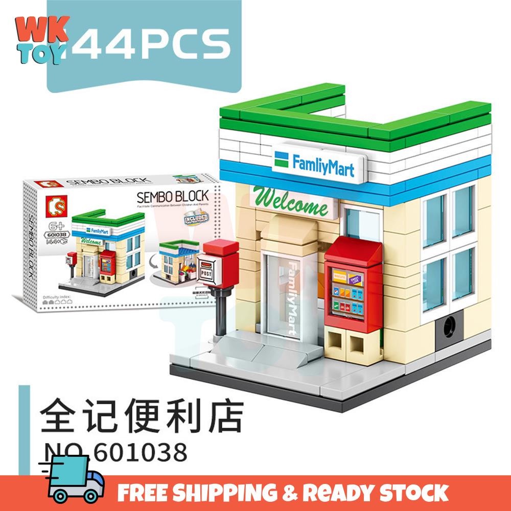 WKTOY Semboo Building Blocks Mini Street View Store 迷你街景/商店系列 Children ...