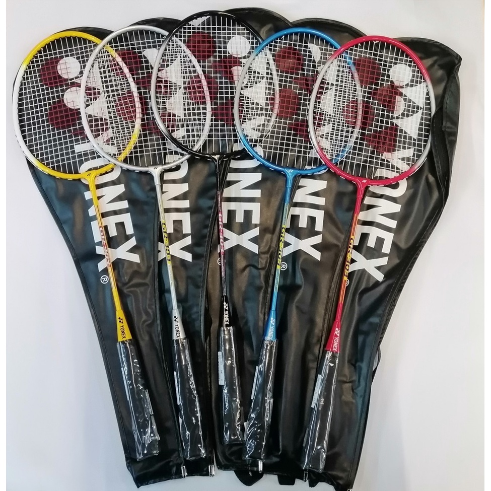 Zhi bo brand and Yonex GR201 And Gr303 T joint Badminton Racket 100% ...