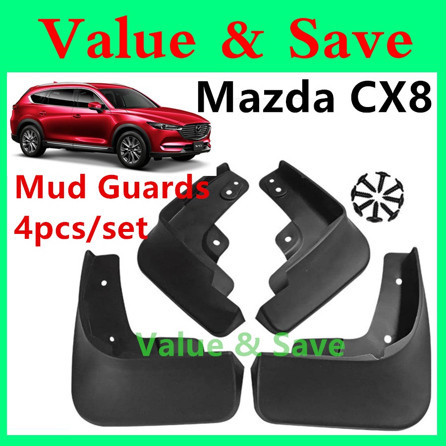 Mazda CX-8 2019 - 2025 CX8 Wheel Fender Mudflap Guard Splash Flap ...
