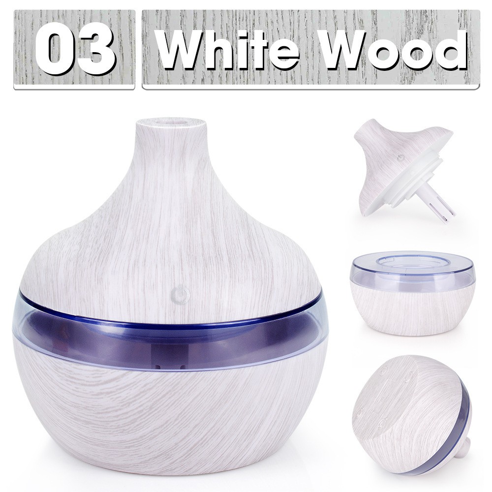 Wooden Air Humidifier With Essential Oil Diffuser Aroma Aromaterapi ...