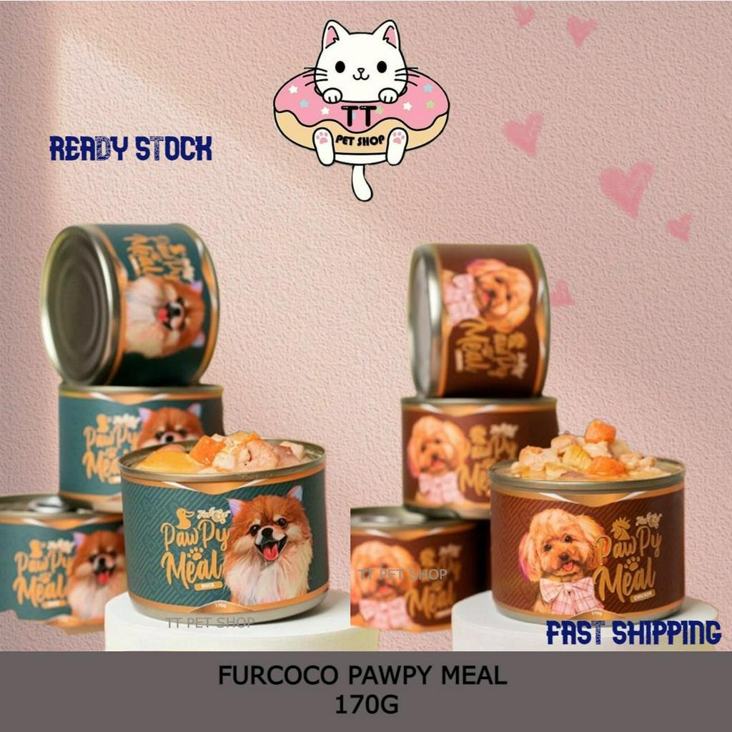 Furcoco Pawpy Meal Wet Dog Food - Duck/Chicken 170g | Shopee Malaysia