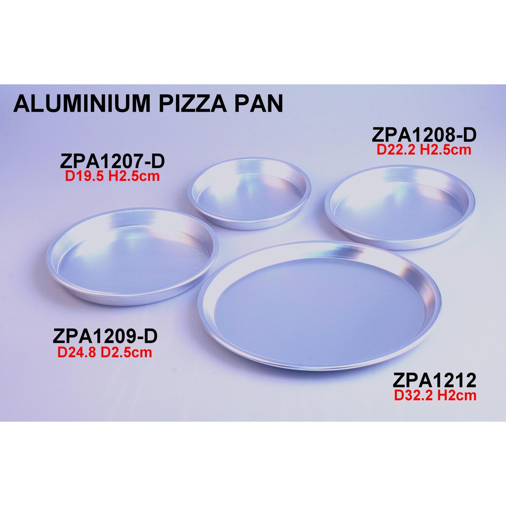 Aluminium Pizza Baking Plate Dulang Pinggan Pembakar Pizza | Shopee ...