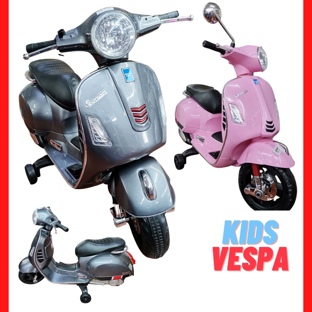 scooter vespa motor for ride on kids Vespa Motor Budak Hadiah Harijadi ...