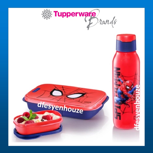 Tupperware Marvel Spiderman Collectible Set | Shopee Malaysia