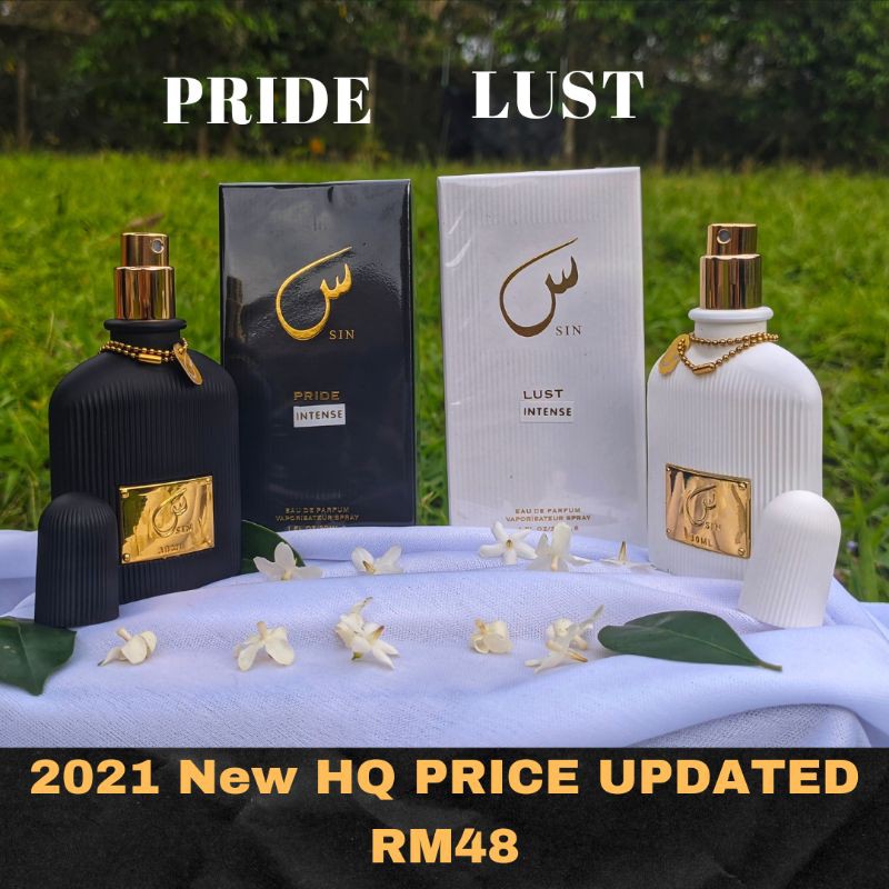 Minyak Wangi Sin Perfume (PRIDE/LUST) 30ML EDP stock baru | Shopee Malaysia