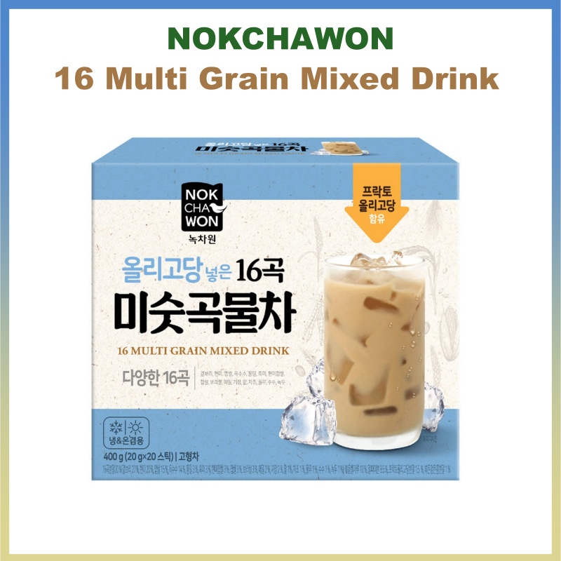 [NOKCHAWON] 16 Multi Grain Mixed Drink with Fracto oligosaccharide, 20t ...