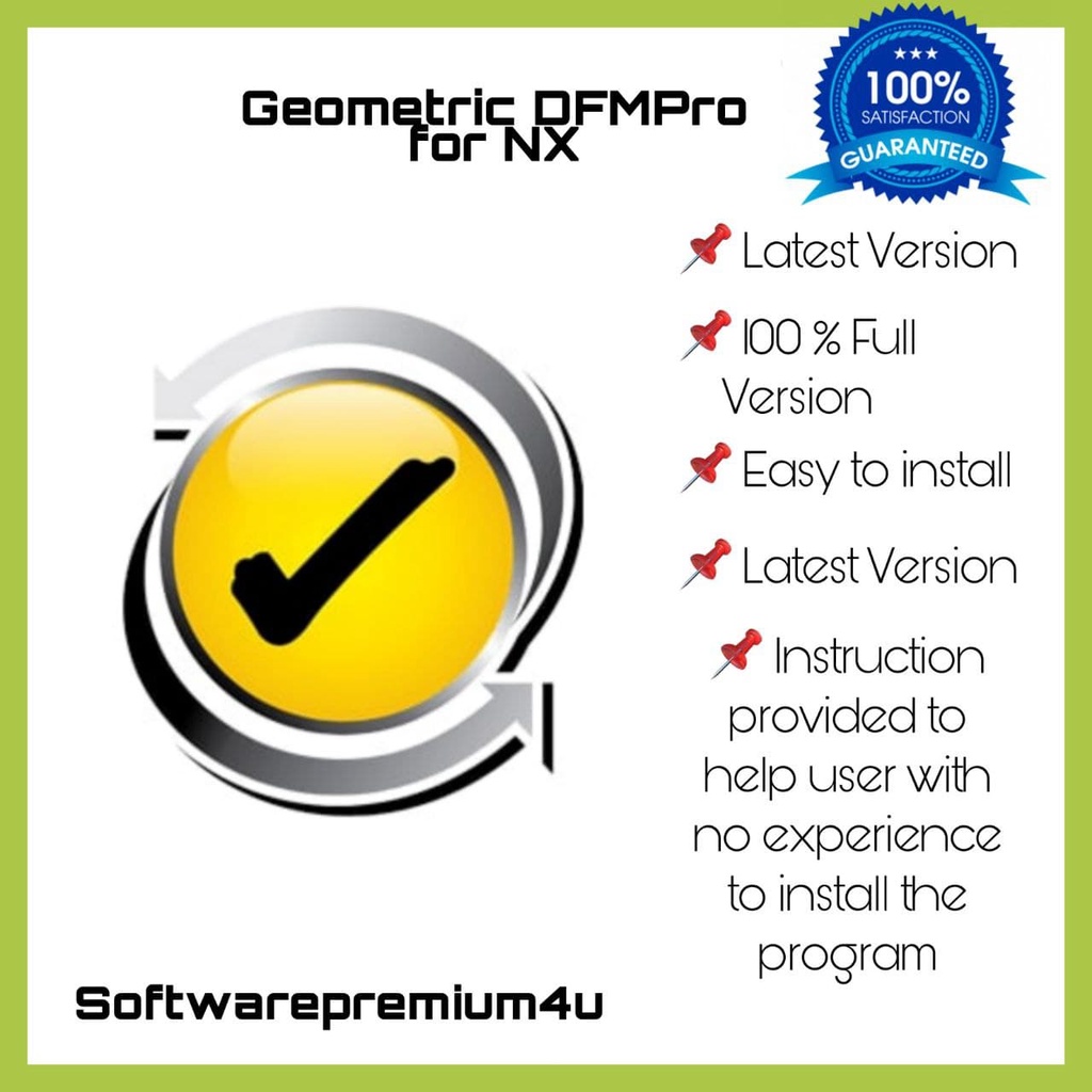Geometric DFMPro v9.0.0.2301 for NX Series 🔥【Latest】🔥 | Shopee Malaysia