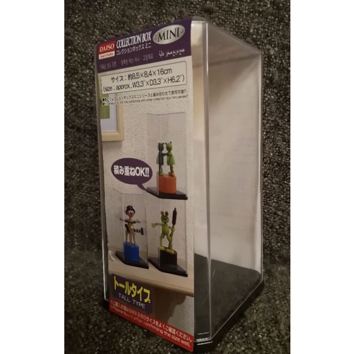 Japan Stackable Collection Box Stair Type Figure Display Case Daiso Toy ...