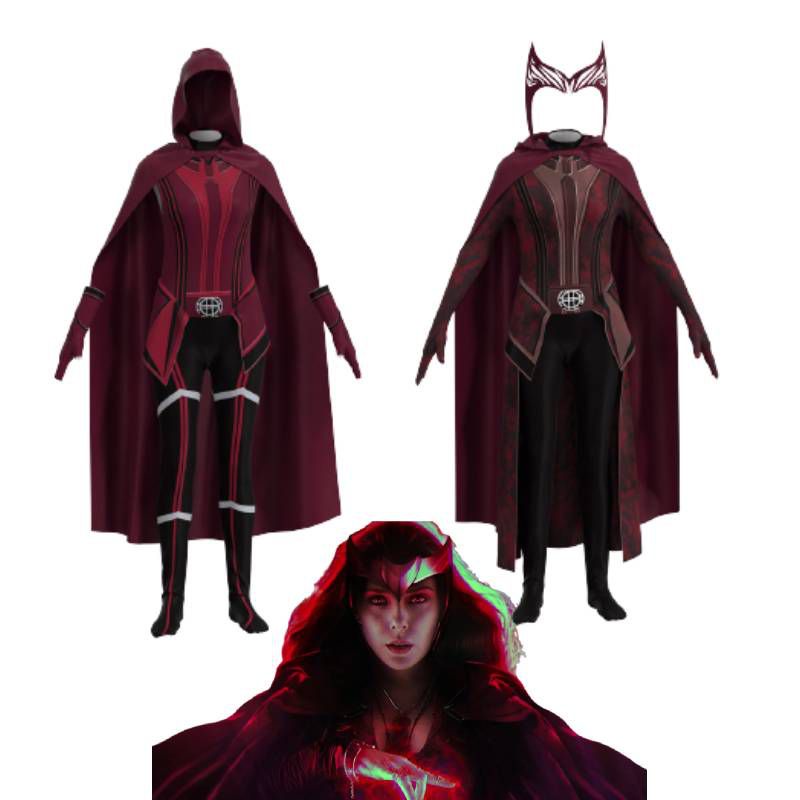The Transform Into Scarlett Witch With This Marvel Costume For Adults ...