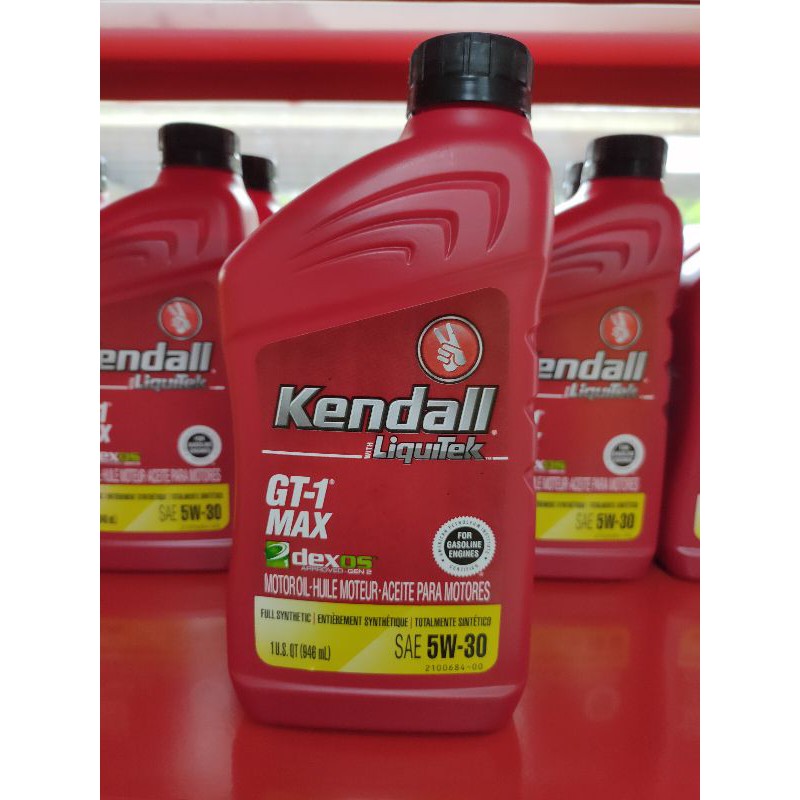 🇺🇸Free Oil Filter Proton/Perodua Kendall GT-1 Max API SP 5W30 5W-30 ...