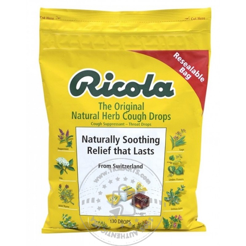Ricola - Original Cough Drops (Herbal Candy 130 Tablets) | Shopee Malaysia