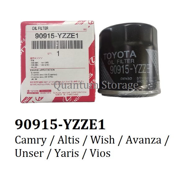 Toyota Engine Oil Filter 90915-YZZD2 YZZD4 YZZE1 YZZE2 | Shopee Malaysia